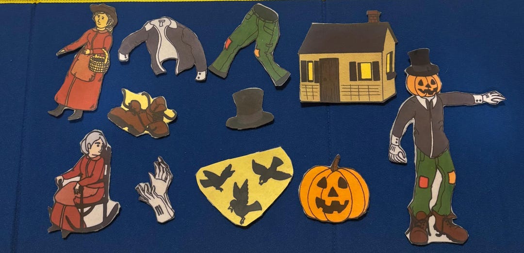 Felt Board Story Set – the Little Old Lady Who Wasn’t Afraid of ...
