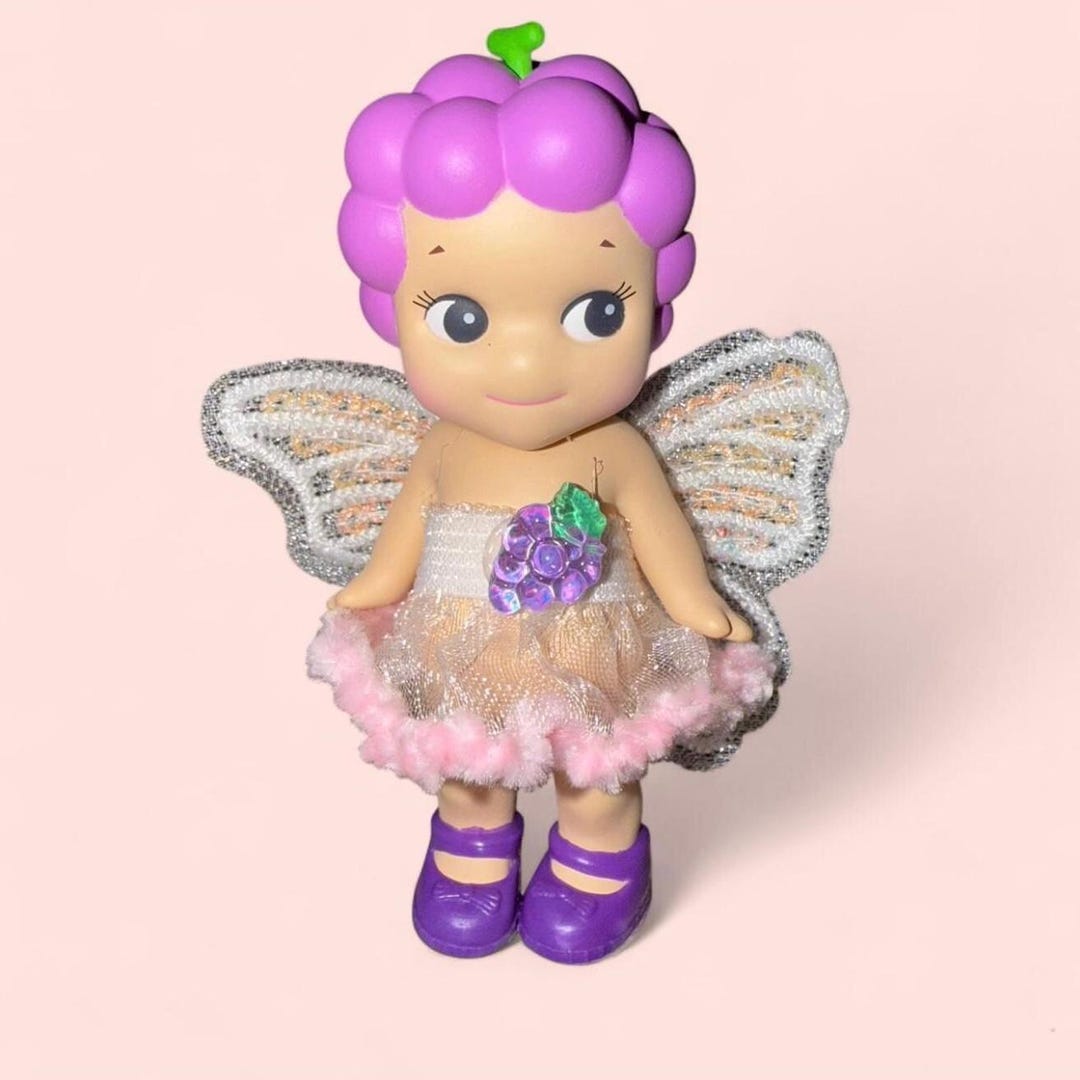 Authentic Grape Sonny Angel From Fruit Series W/ Clothes Included! - Etsy