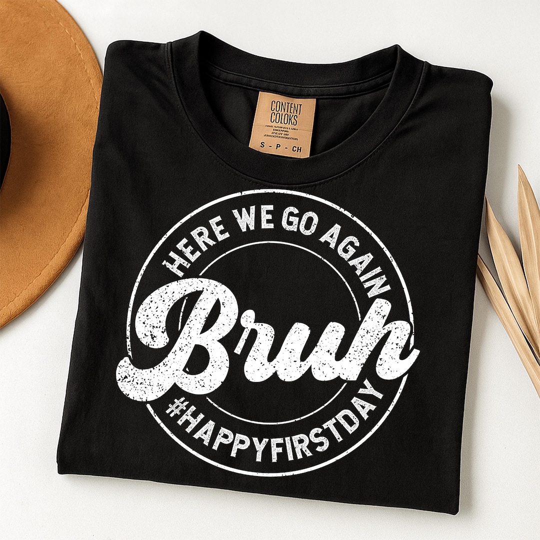 Funny 'bruh' Back to School PNG: Meme Design for Sublimation - Etsy