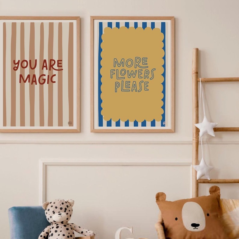 You Are Magic Nursery Print, Boho Kids Room Decor (digital Download) - Etsy