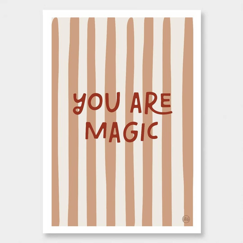 You Are Magic Nursery Print, Boho Kids Room Decor (digital Download) - Etsy