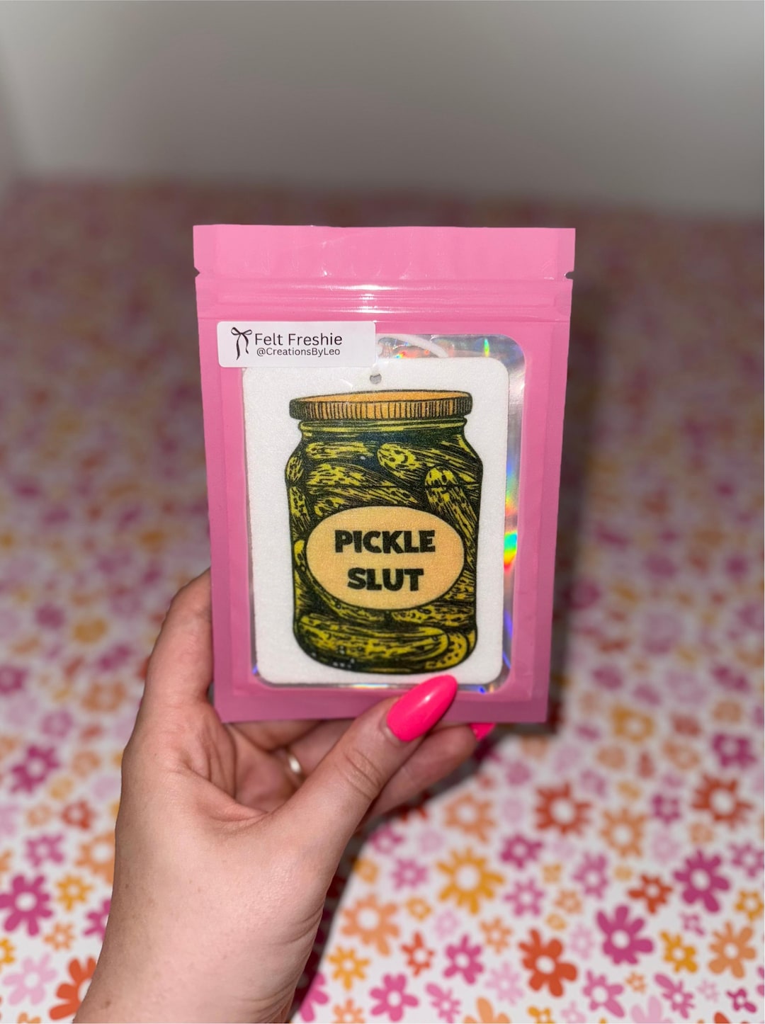 Pickle Slut Air Freshener | Pickle Slut Felt Freshie | Pickle Slut Car ...