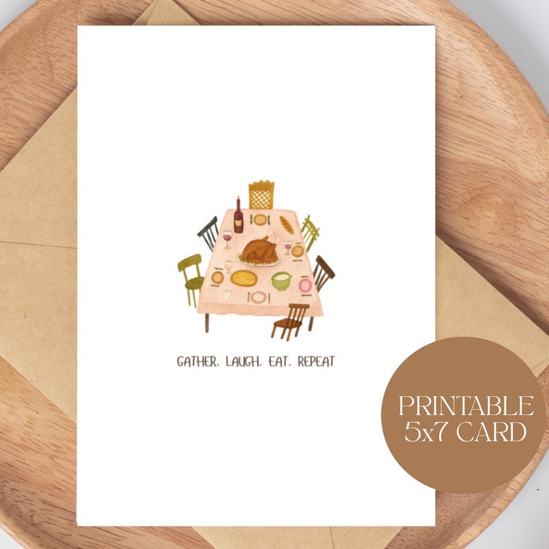Gather Eat Laugh - Etsy