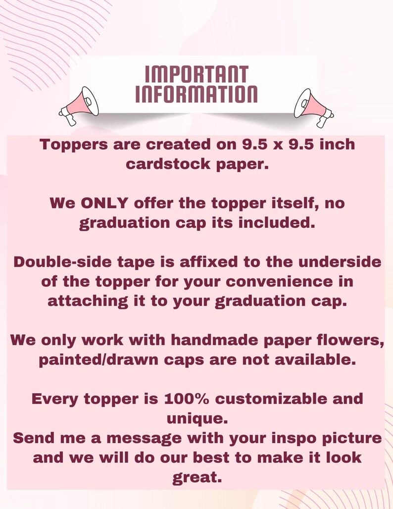Graduation Cap Topper - Etsy