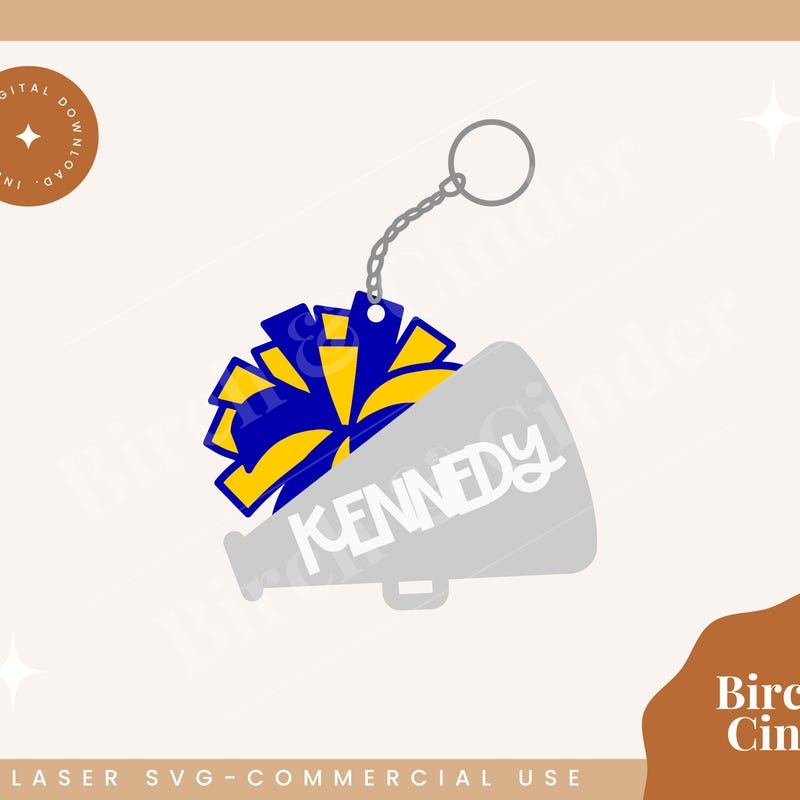 Cheer Keychain - Etsy