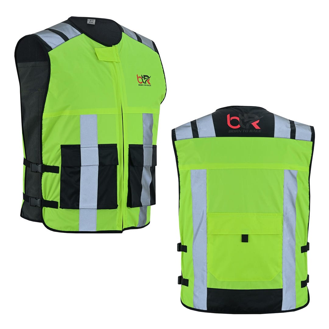 High Visibility Safety Vest for Men & Women – Reflective Work Vest ...