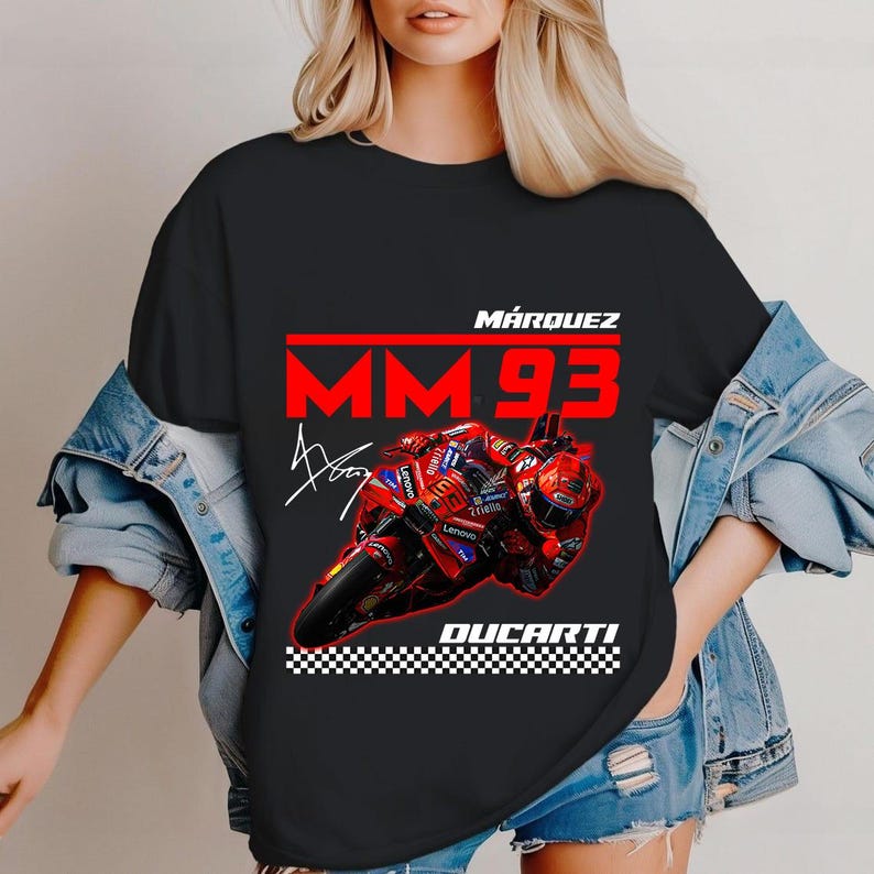 Motogp 2025 Marc Márquez 93 Shirt, Marc Marquez Shirt, Marc Márquez ...