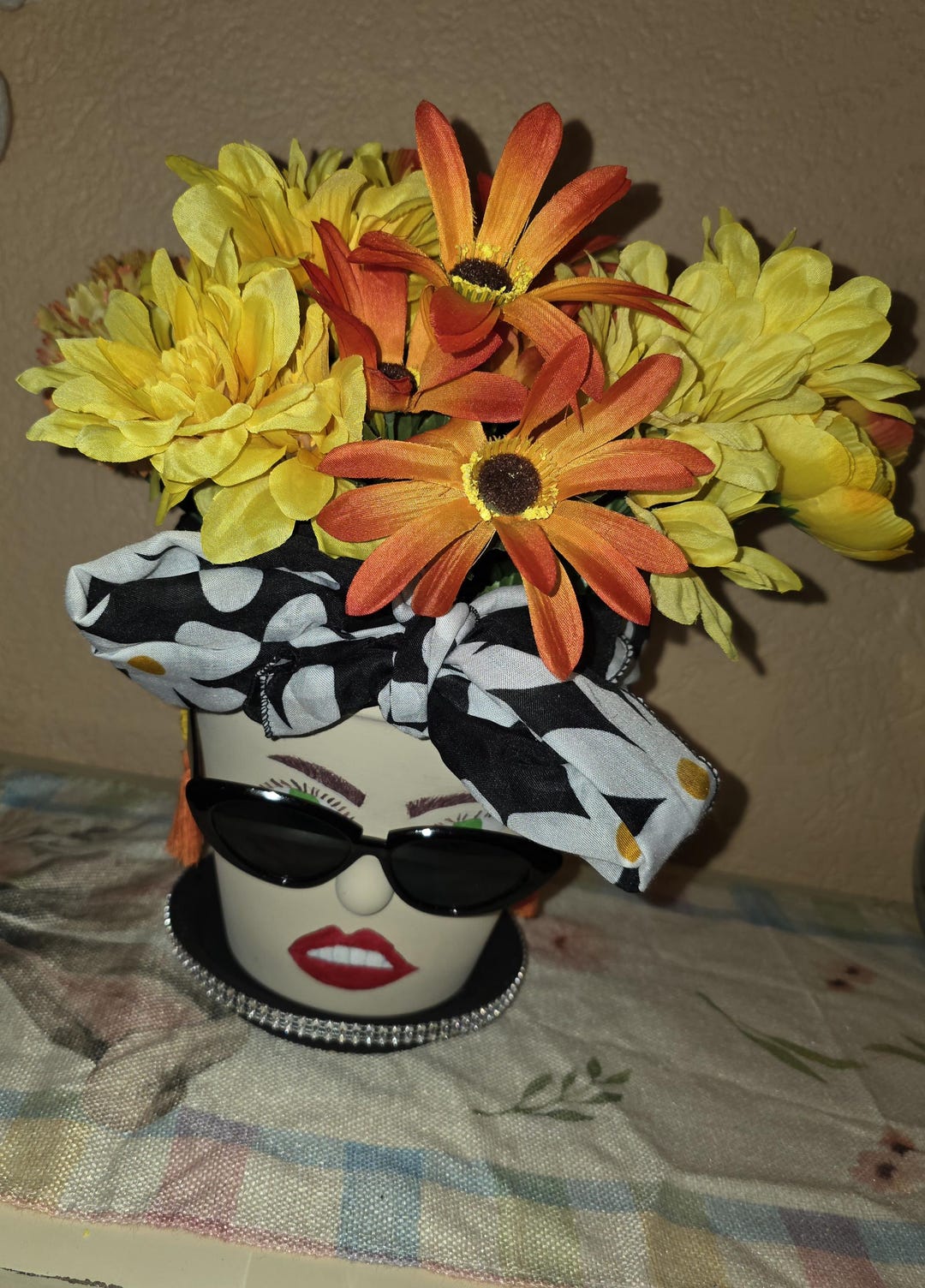Lady Flower Pot - Etsy