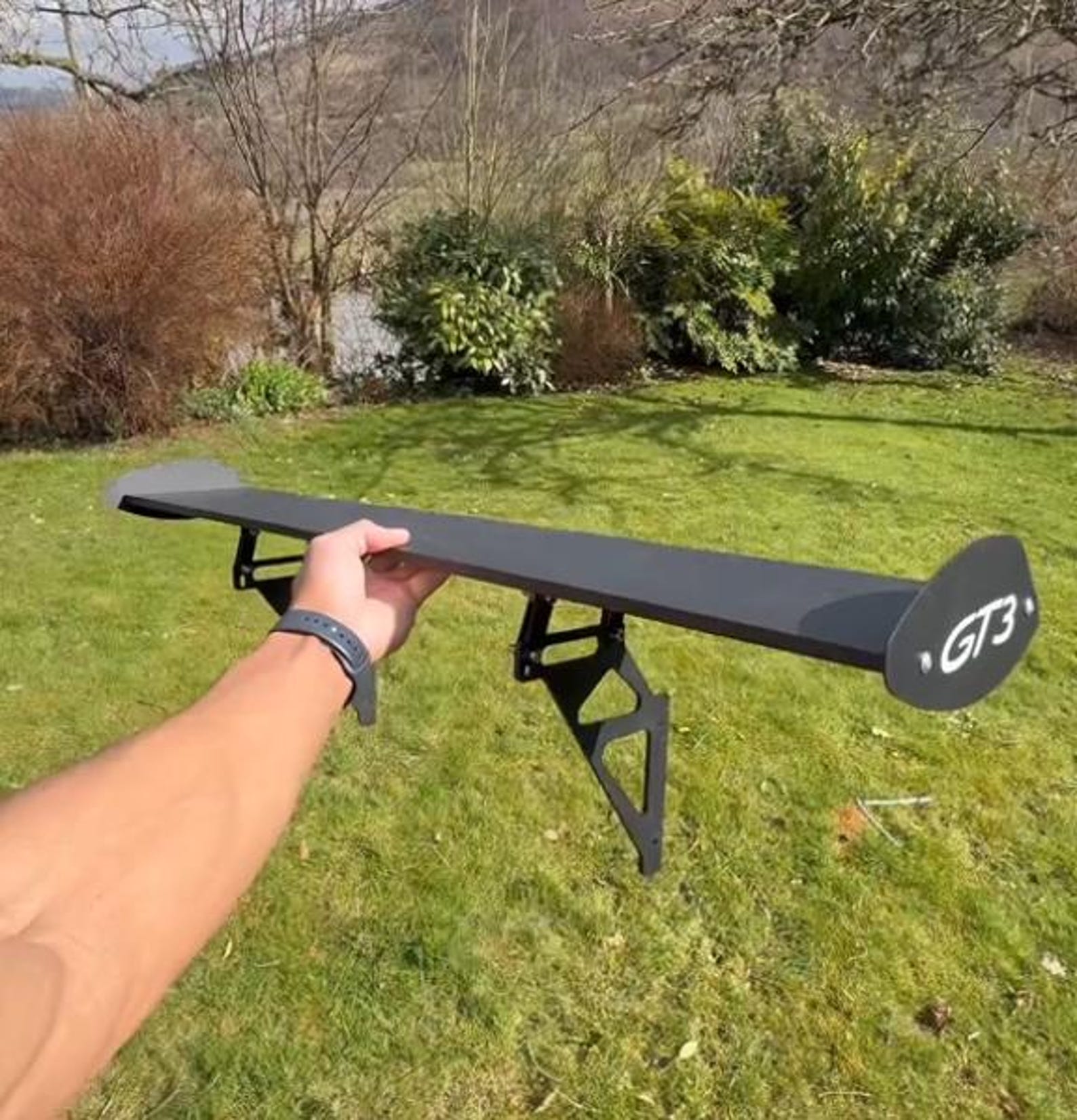 Porsche GT3RS Inspired Spoiler Shelf - Etsy