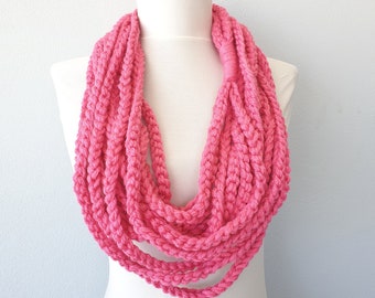 Crochet Chain Scarf | Etsy