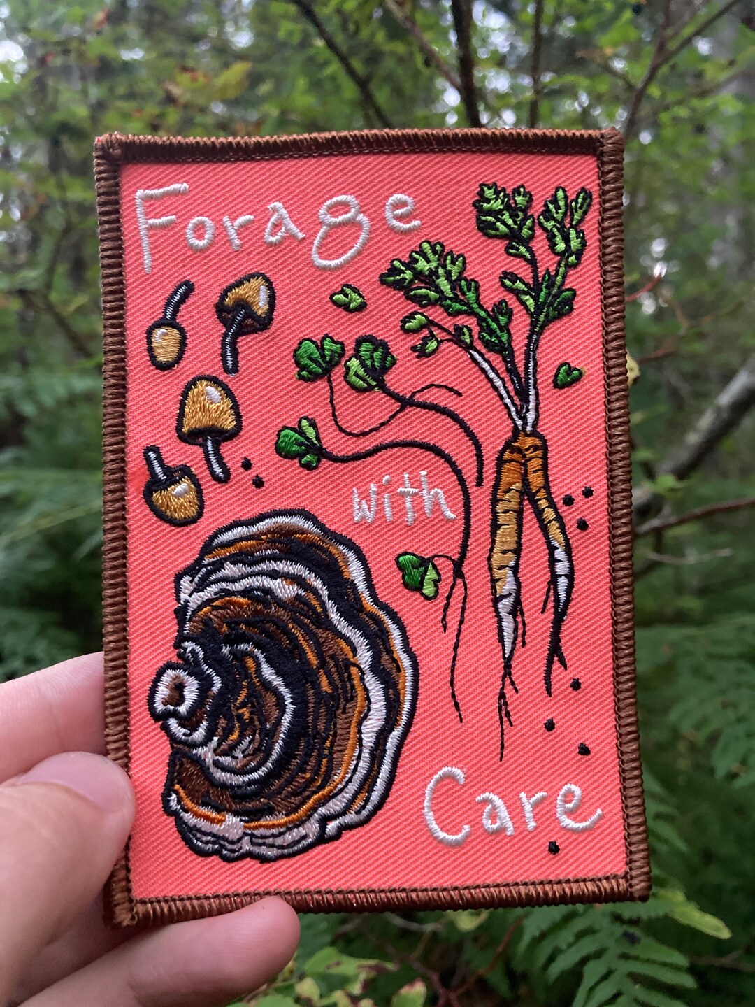 Forage With Care Patch - Etsy