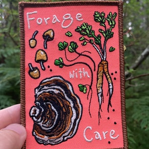 Forage With Care Patch - Etsy