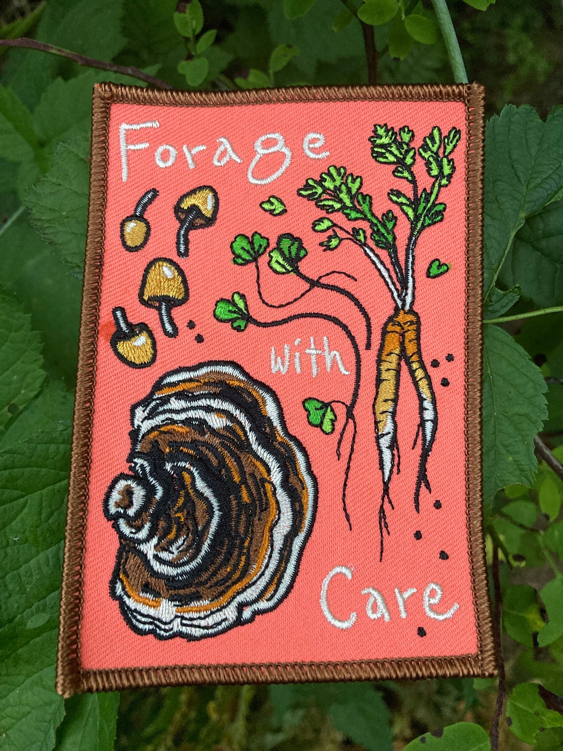 Forage With Care Patch - Etsy