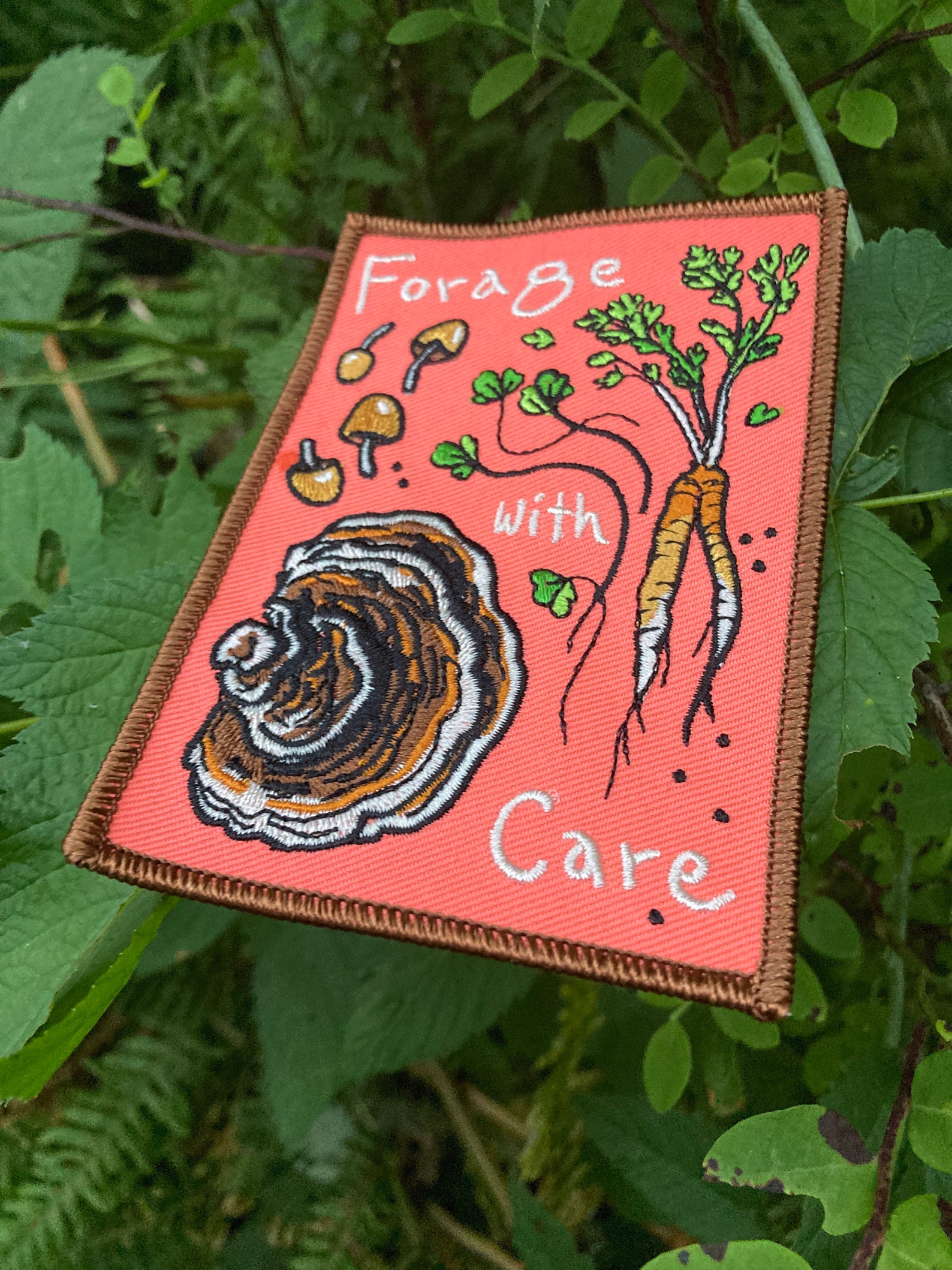 Forage With Care Patch - Etsy