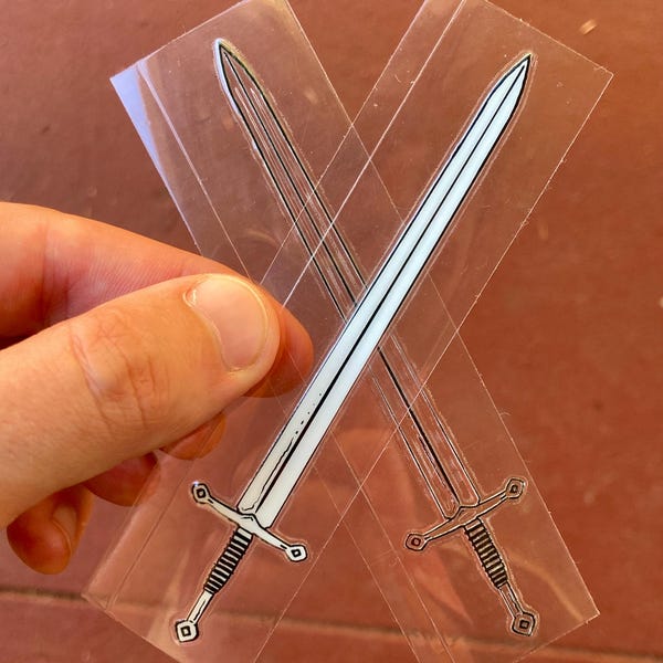 White Longsword - Etsy