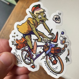 Green Bikers Sticker Pack - Etsy