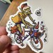 Green Bikers Sticker Pack - Etsy