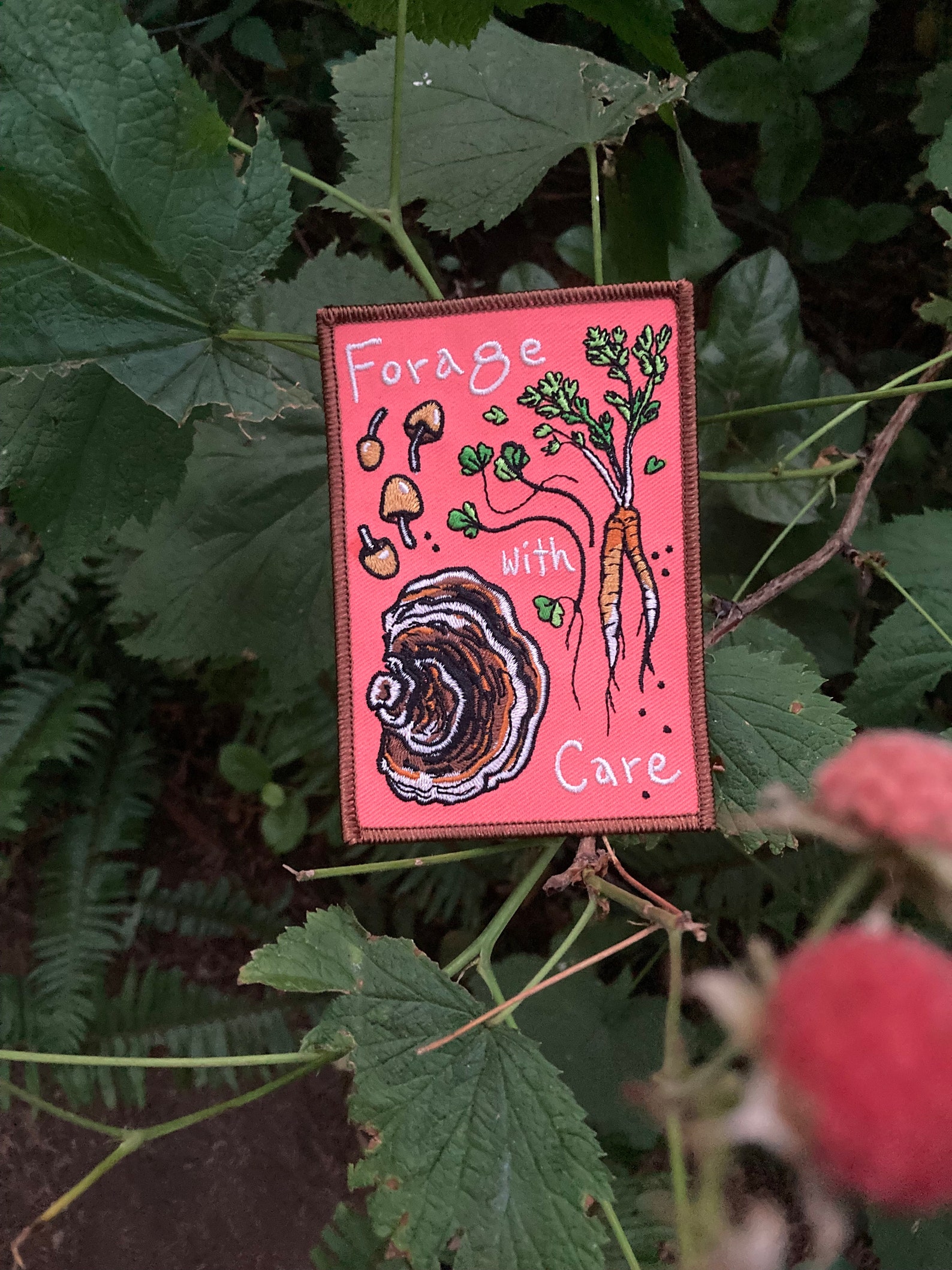 Forage With Care Patch - Etsy