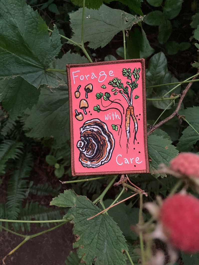 Forage With Care Patch - Etsy