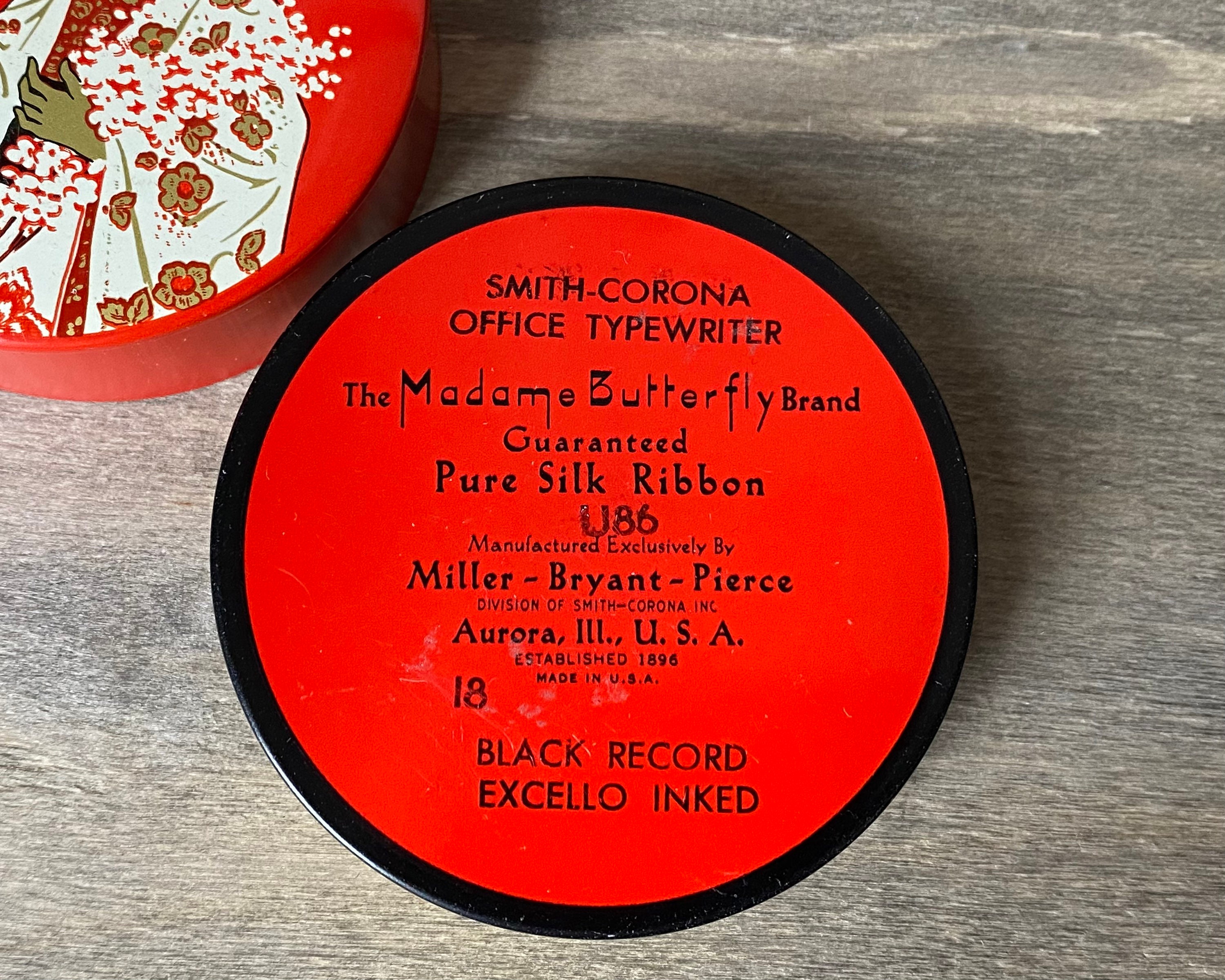 Pierce Vintage circa 1930's The Madame Butterfly Brand typewriter ...