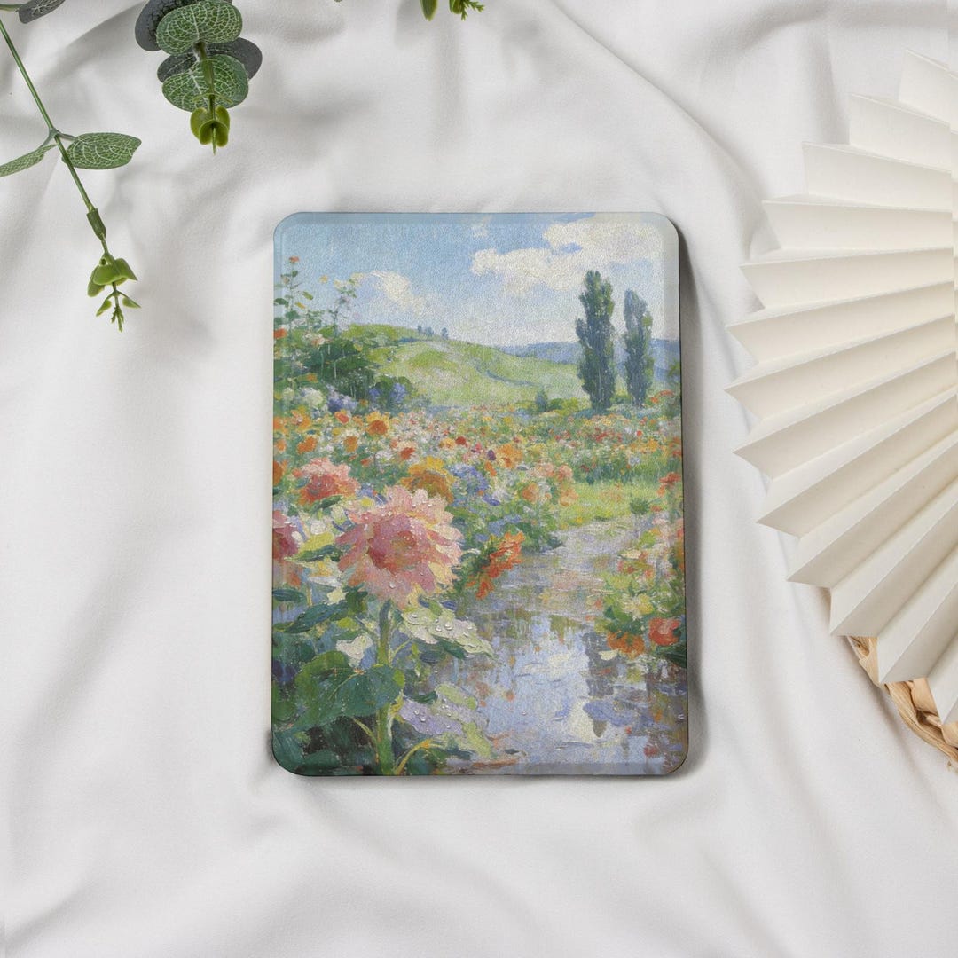 Hillside Oil Painting Art Kindle Case With Hand Strap,paperwhite 1/2/3 ...