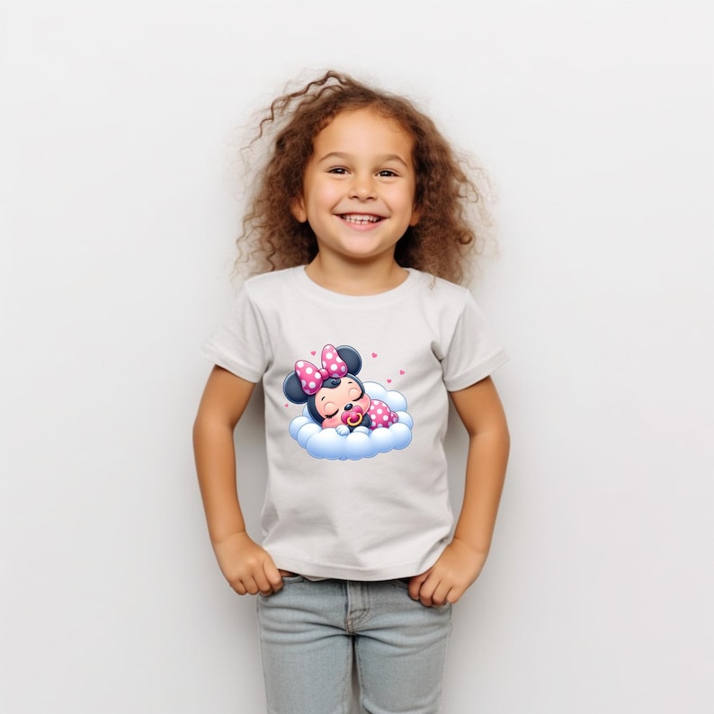 Sleeping Baby Minnie Design 5 PNG Minnie Clipart High Resolution Png ...