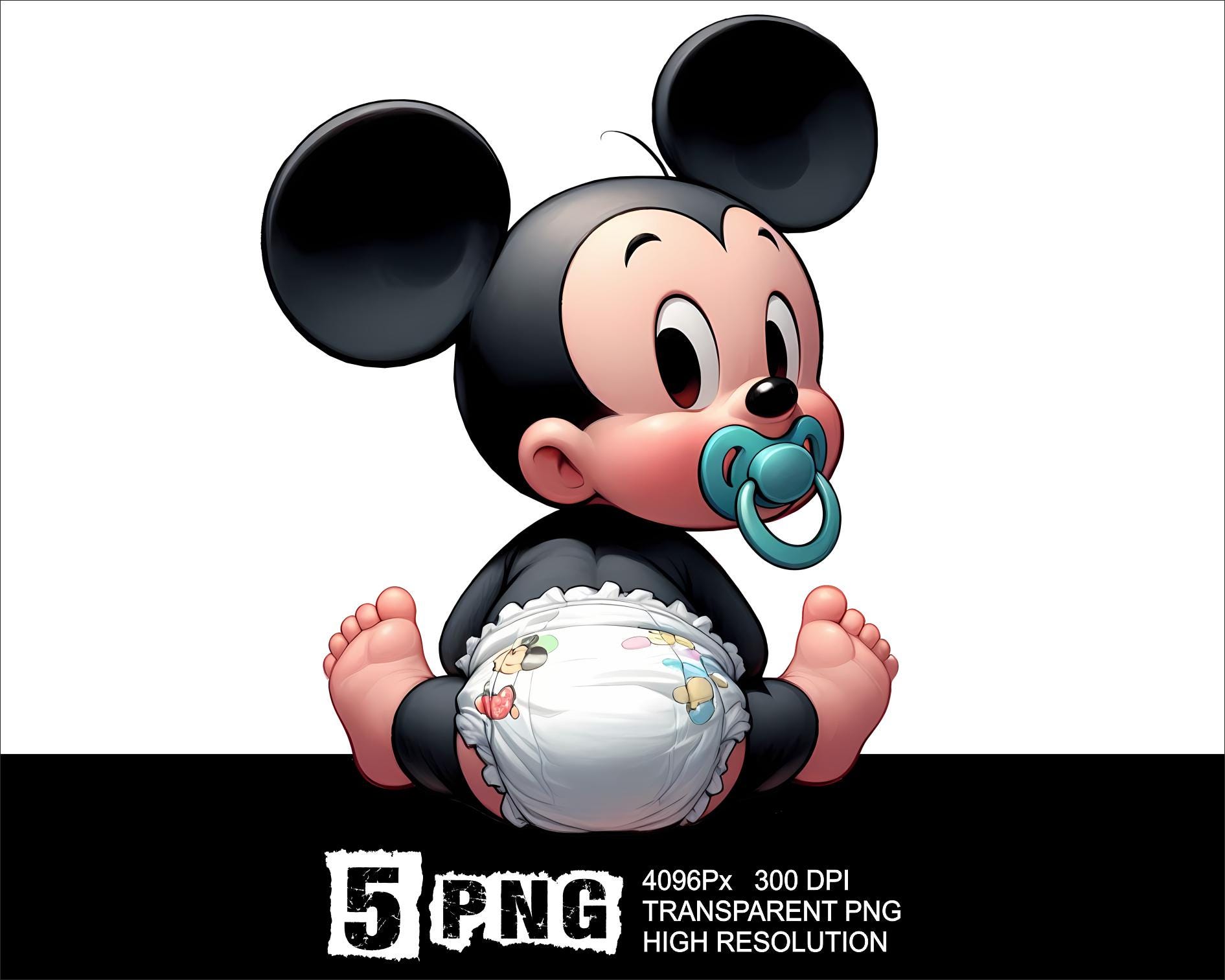 Baby Mickey Design 5 PNG Mickey Clipart High Resolution Png Design ...