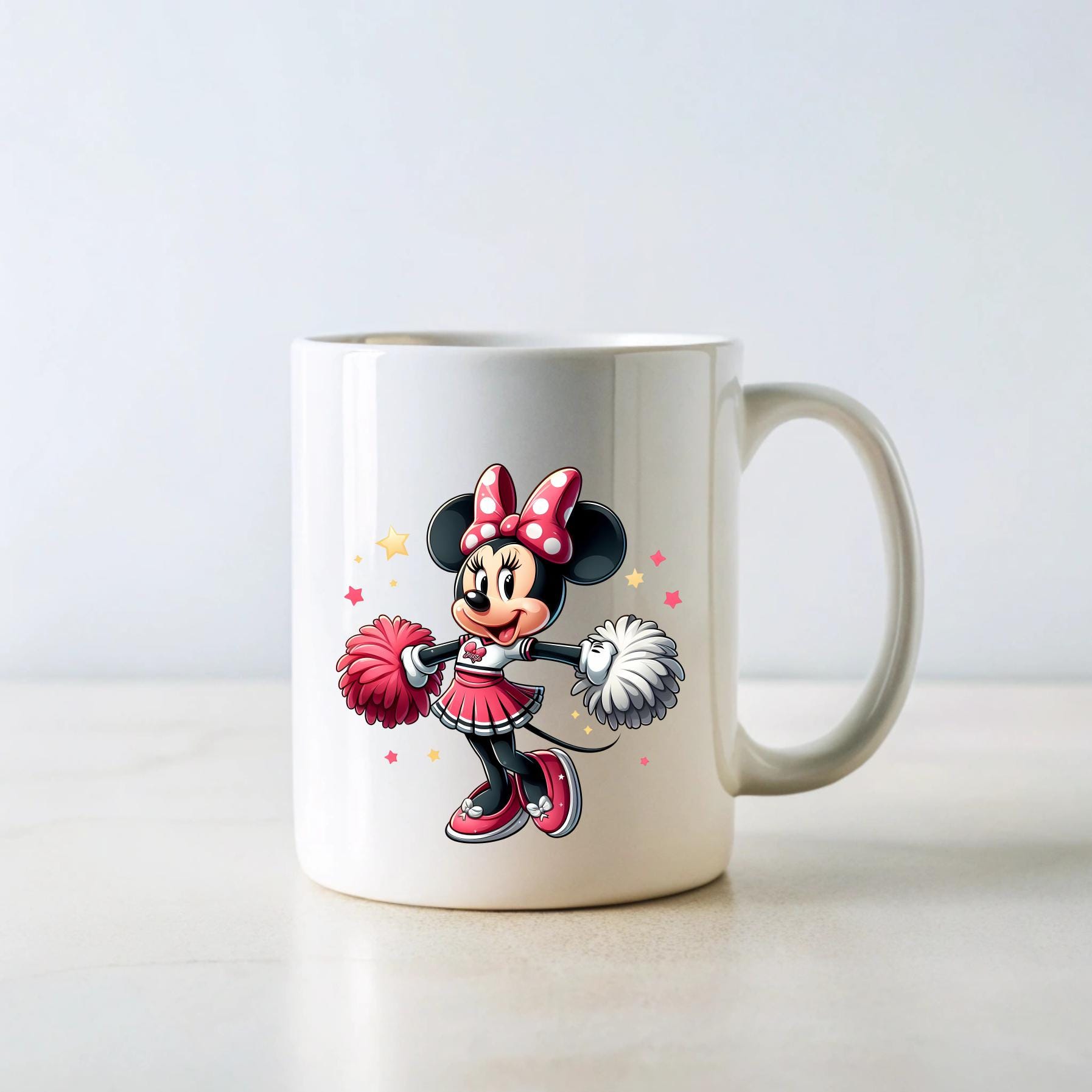 Minnie Cheer Girl Design 5 PNG Mouse Cheer Girl Clipart High Resolution ...