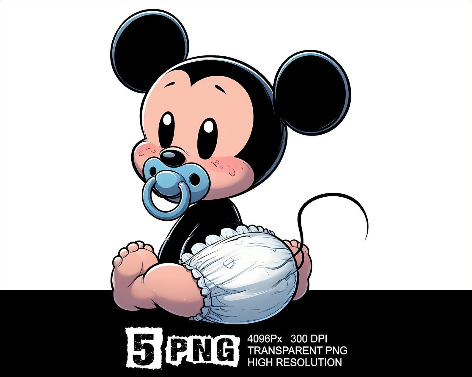Baby Mickey Design 5 PNG Mickey Clipart High Resolution Png Design ...
