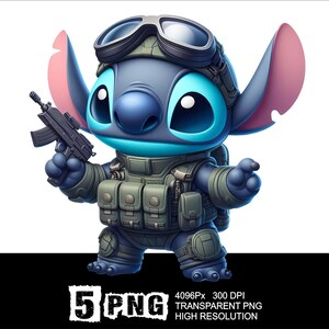 Soldier Stitch Design 5 PNG Stitch Clipart Design High Resolution Png ...