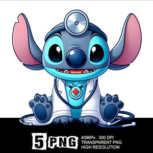Stitch Doctor Design 5 PNG Doctor Stitch Clipart High Resolution Png ...