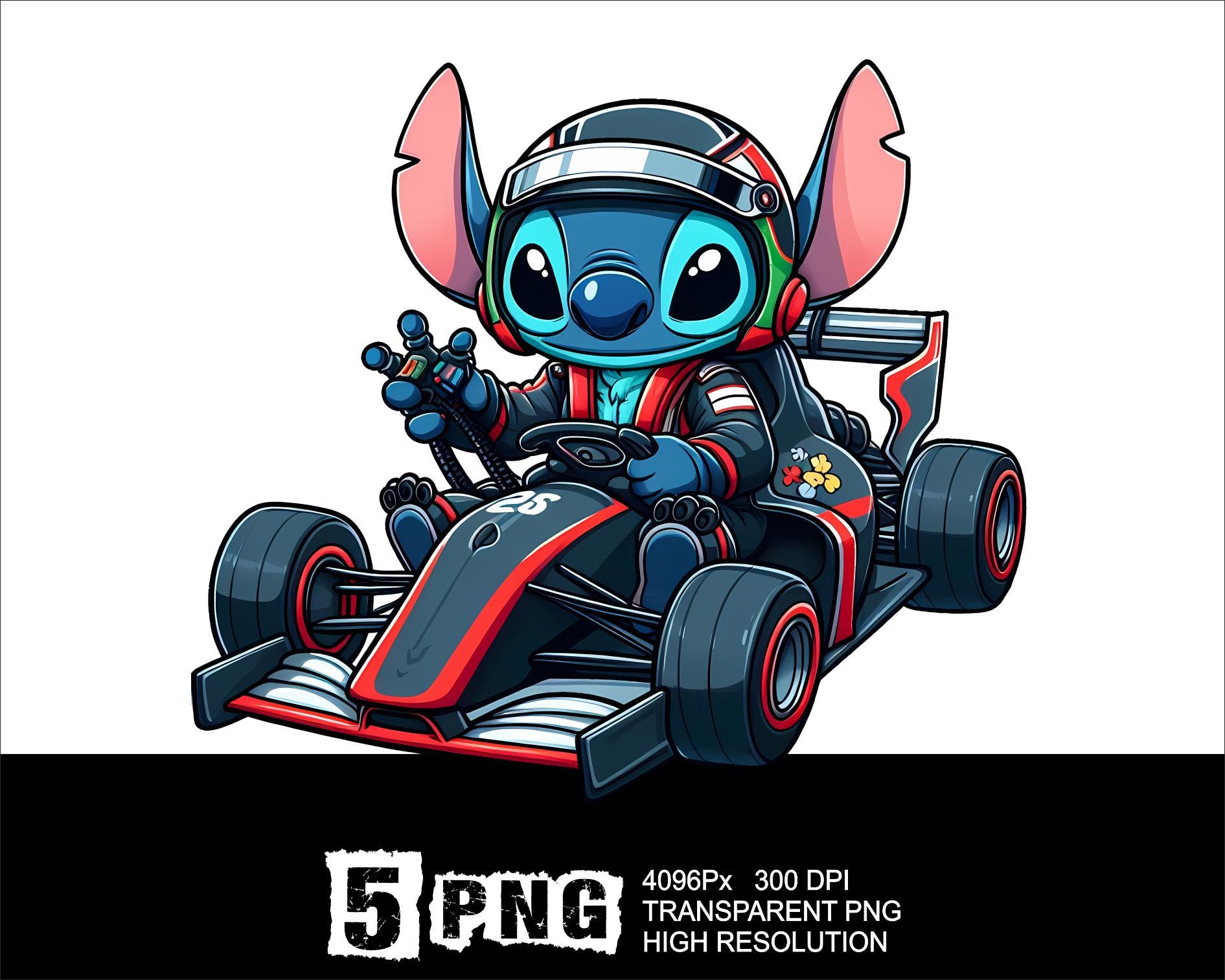 Stitch Racing Design 5 PNG Stitch Car Design High Resolution Png Design ...