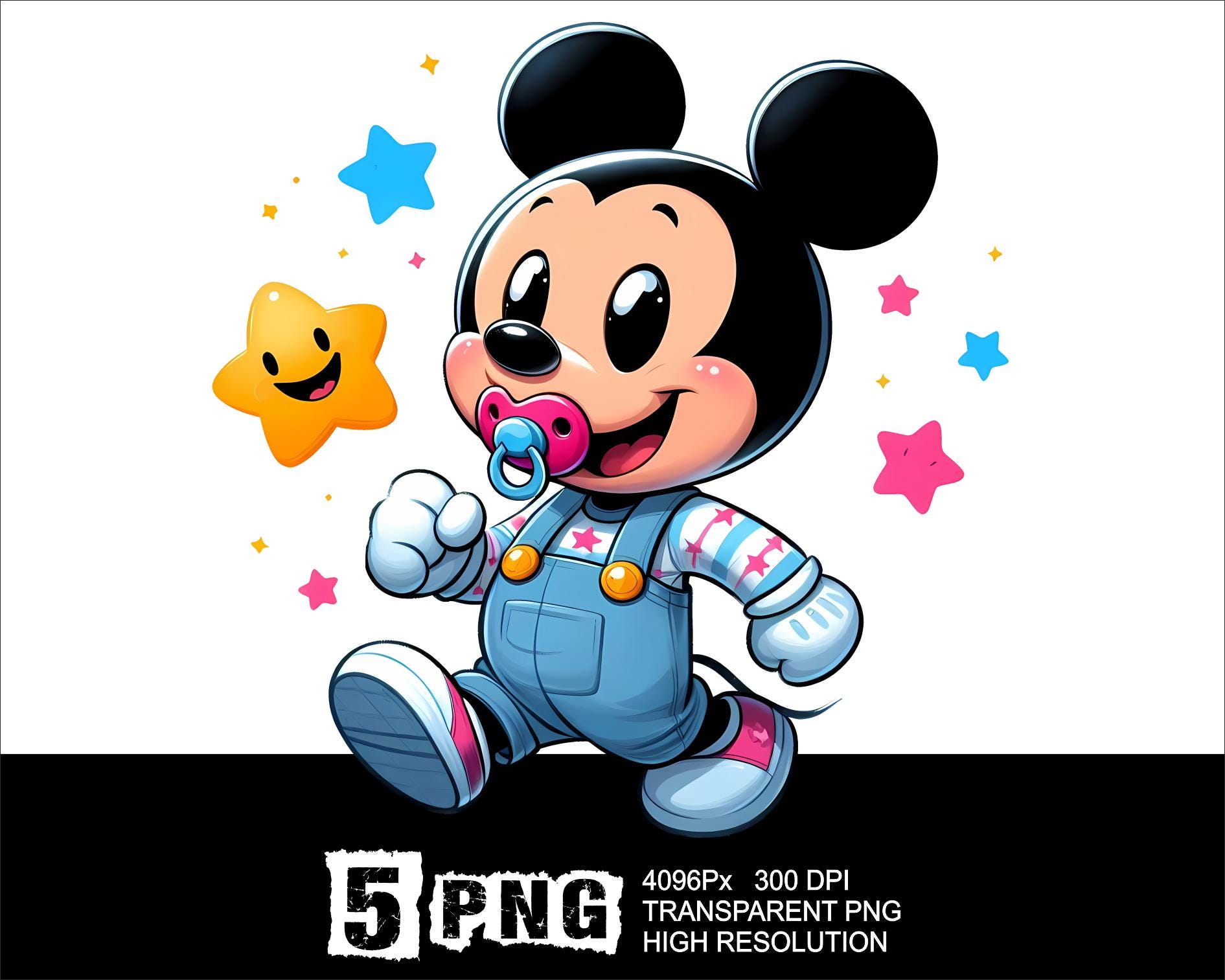 Mickey Baby Boy Mouse Design 5 PNG Mickey Clipart High Resolution Png ...
