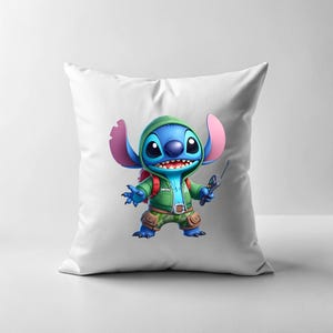 Soldier Stitch Fnite Gamer Design 5 PNG Stitch Clipart High Resolution ...