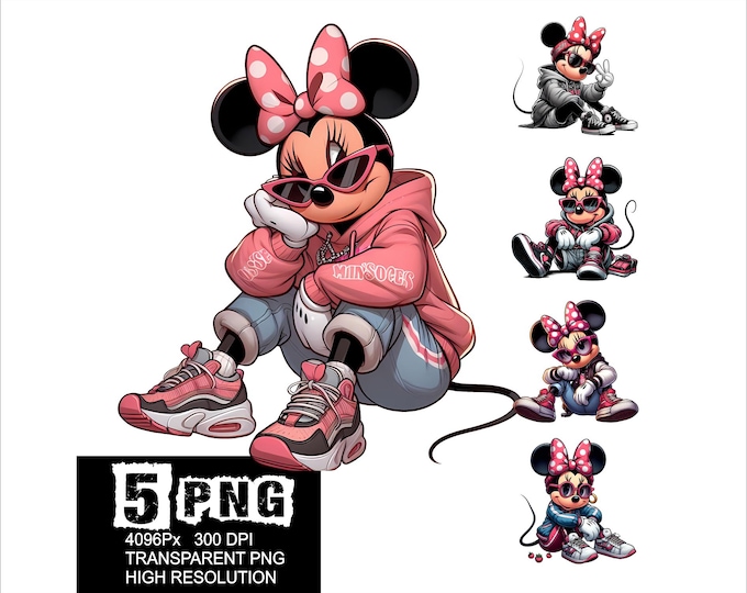 Baby Minnie Design 5 PNG Minnie Clipart High Resolution Png Design ...
