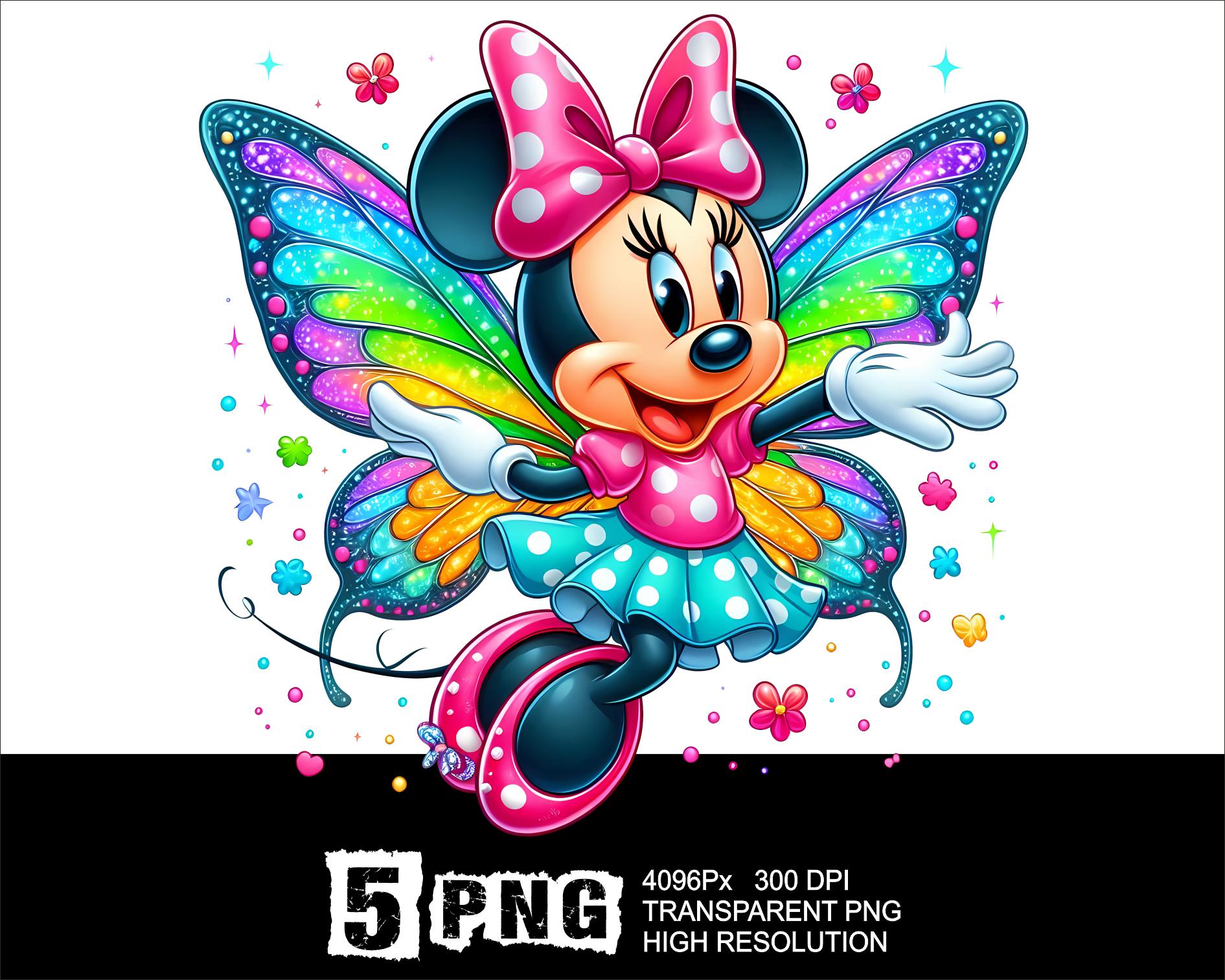 Minnie Fairy Girl Design 5 PNG Minnie Clipart High Resolution Png ...