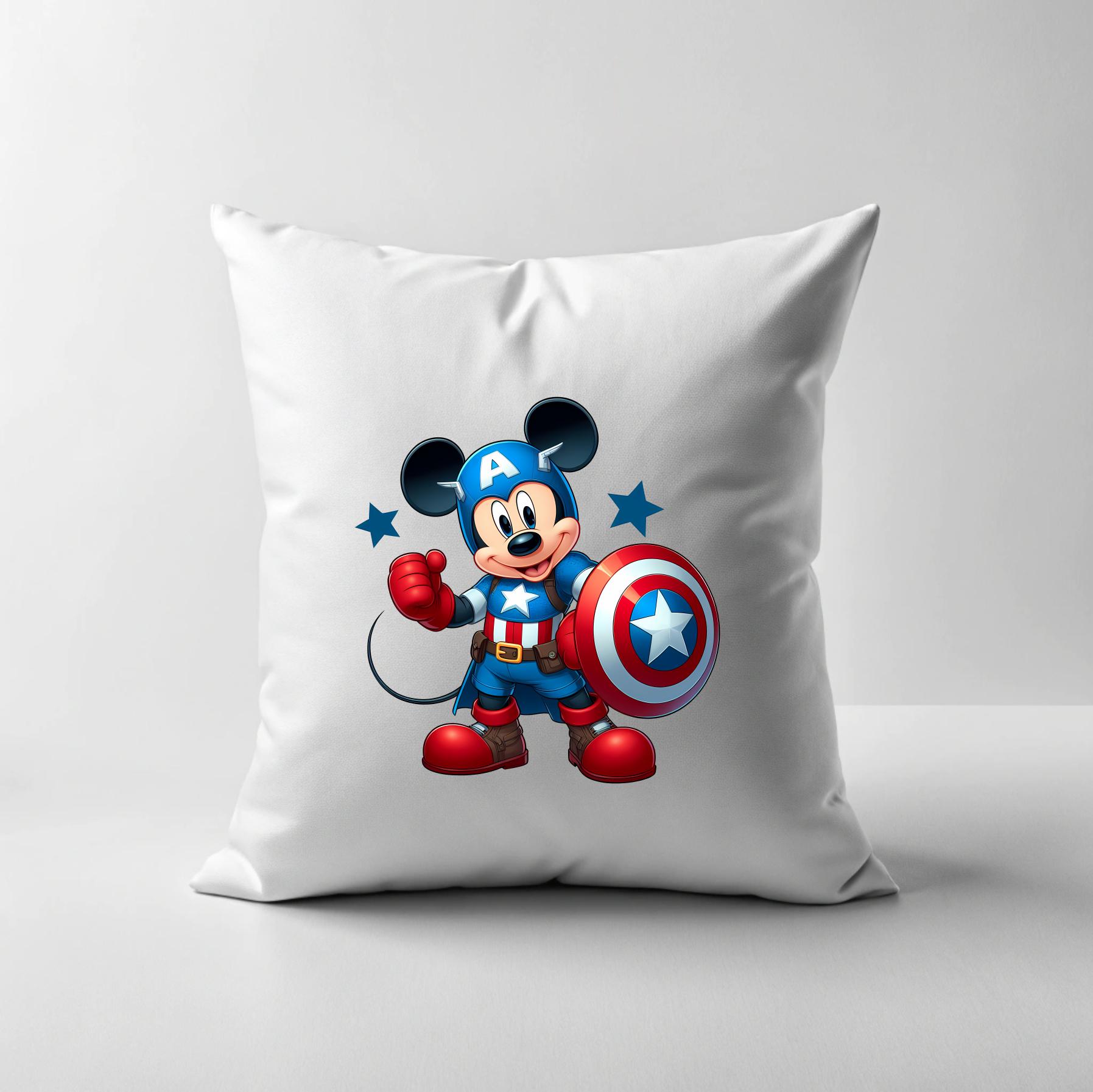 Mickey Superhero Captain Mouse 5 PNG Design Mickey Hero Clipart High ...