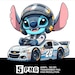 Stitch Racing Design 5 PNG Stitch Car Design High Resolution Png Design ...