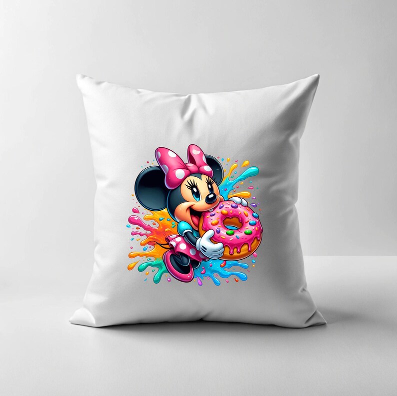 Minnie Donut Girl Design 5 PNG Minnie Clipart High Resolution Png ...