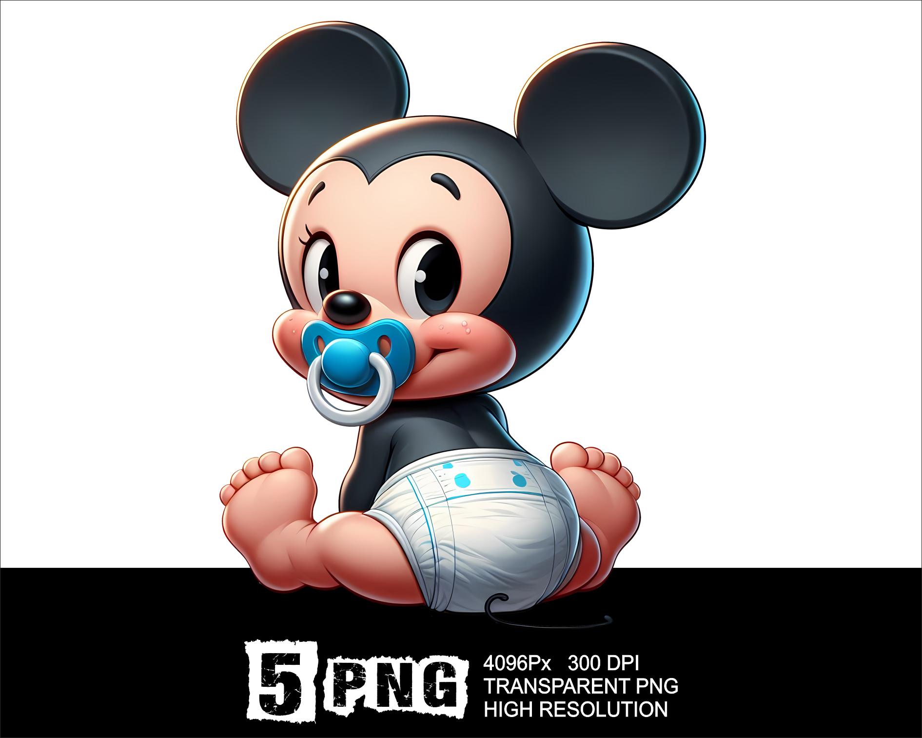 Baby Mickey Design 5 PNG Mickey Clipart High Resolution Png Design ...