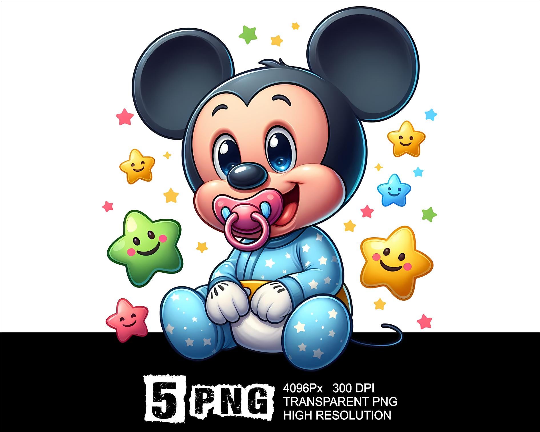 Mickey Baby Mouse Design 5 PNG Mickey Clipart High Resolution Png ...