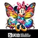Minnie Butterfly Girl Design 5 PNG Minnie Clipart High Resolution Png ...