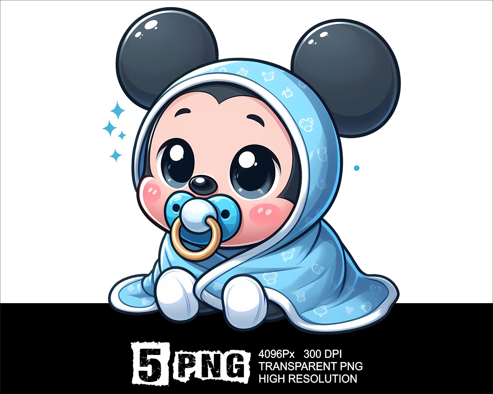 Baby Mickey Design 5 PNG Mickey Clipart High Resolution Png Design ...