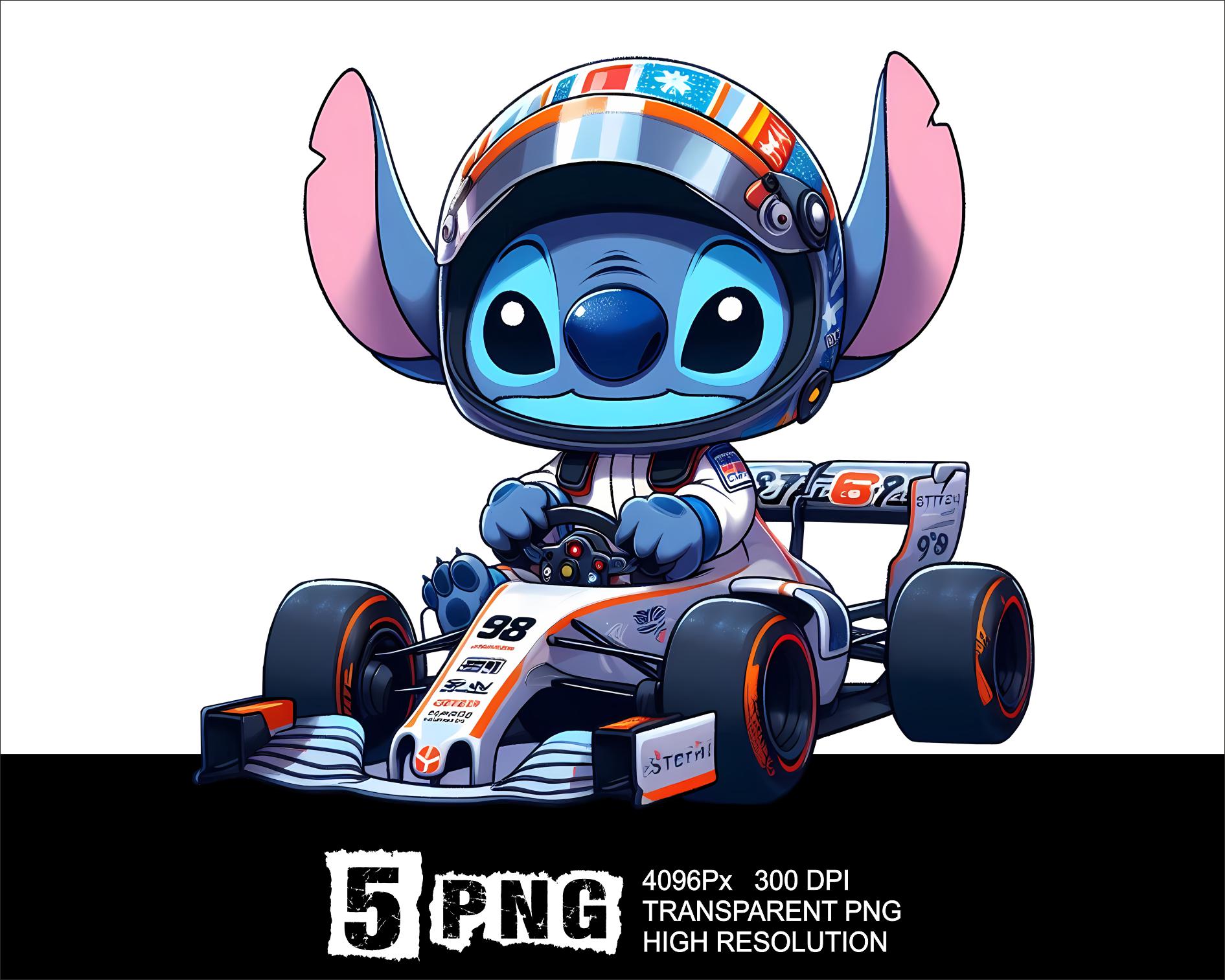 Stitch Racing Design 5 PNG Stitch Car Design High Resolution Png Design ...