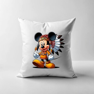 Mickey Native Indian Design 5 PNG Mickey Clipart High Resolution Png ...