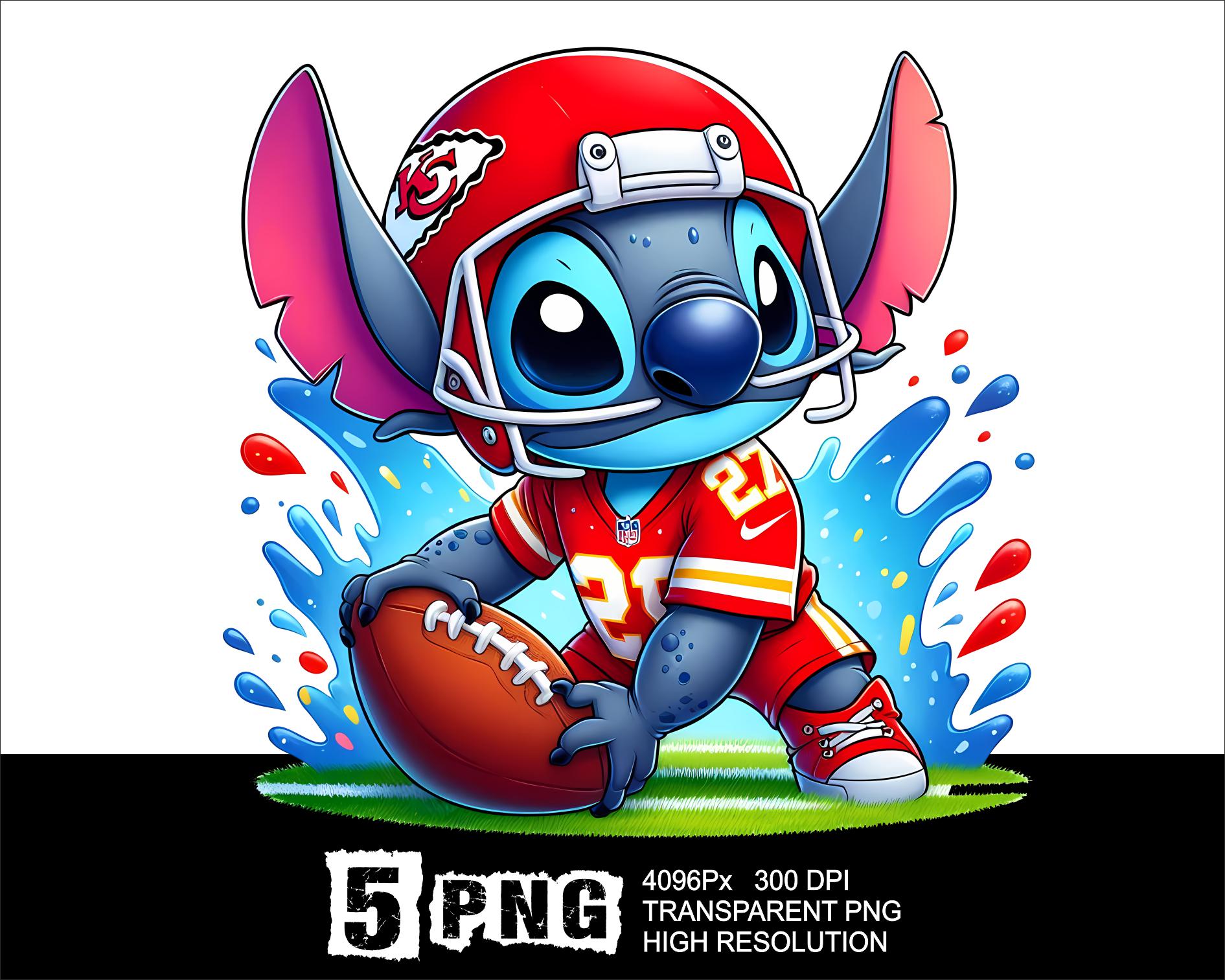 Stitch Football Chief Design 5 PNG Stitch Clipart High Resolution Png ...