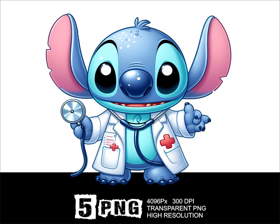 Stitch Doctor Design 5 PNG Doctor Stitch Clipart High Resolution Png ...