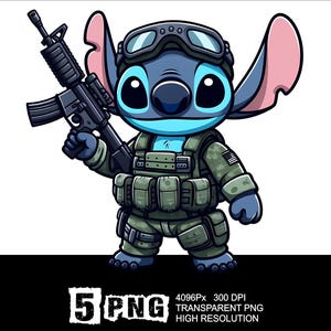 Soldier Stitch Design 5 PNG Stitch Clipart Design High Resolution Png ...