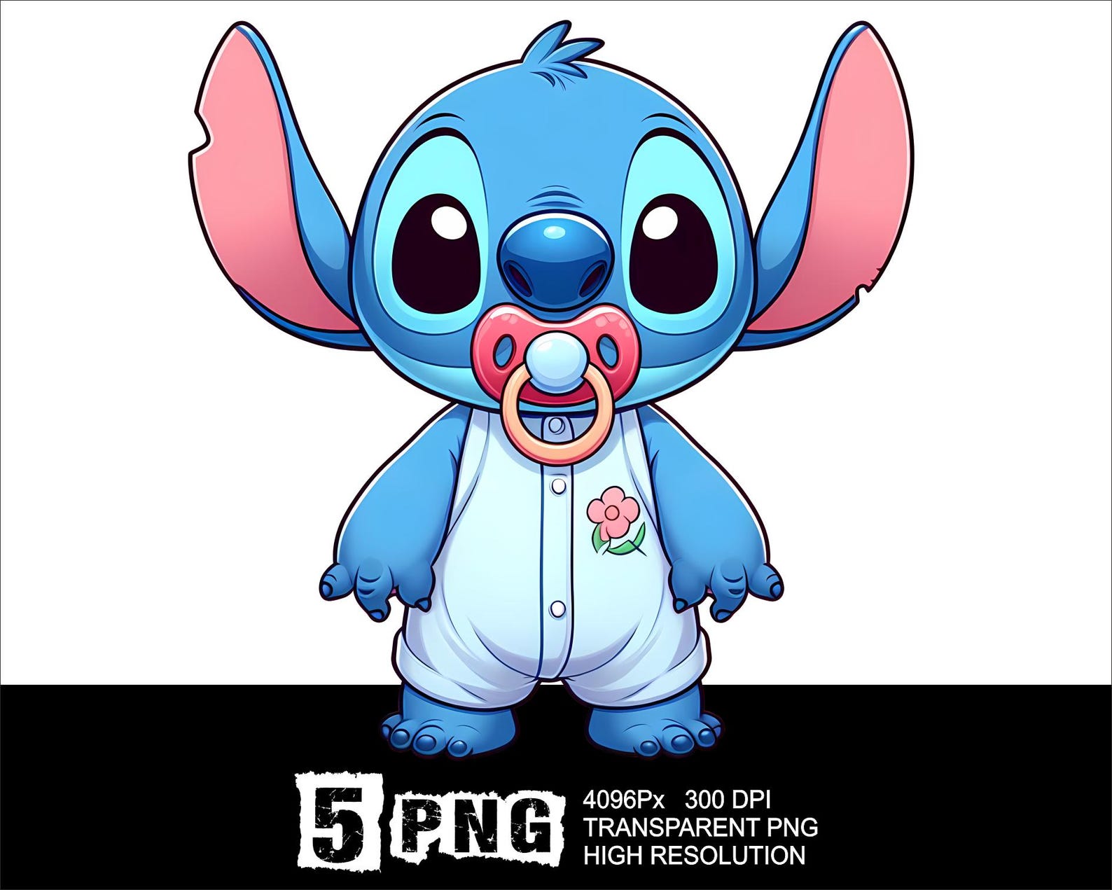 Baby Stitch Design 5 PNG Stitch Clipart High Resolution Png Design ...