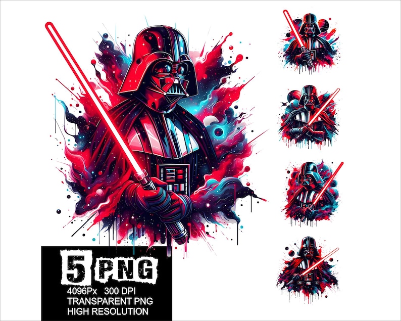 Starwars Darth Vader Design 5 PNG Star Wars Vader High Resolution Png ...